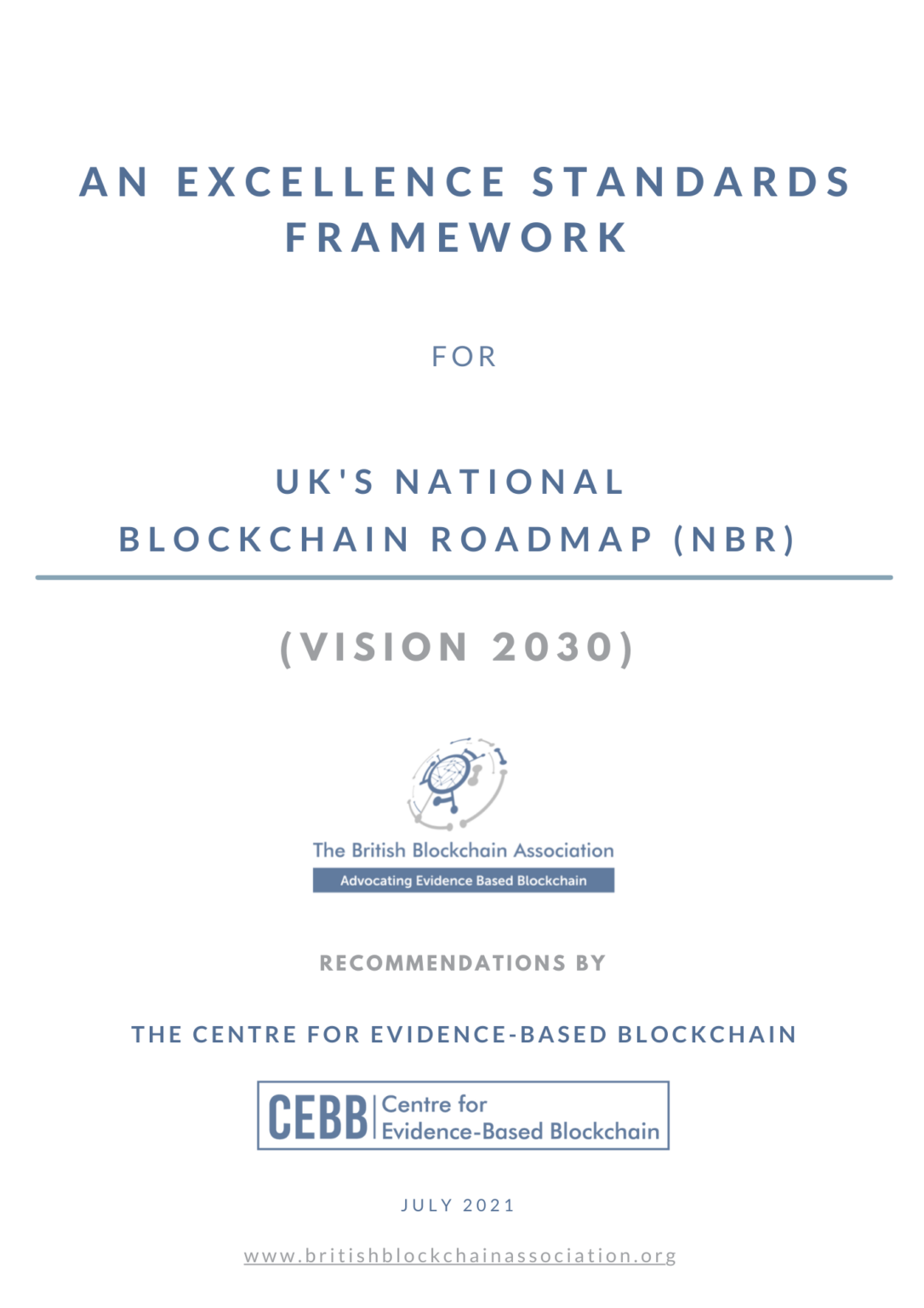 UK's National Blockchain Roadmap (NBR) - BBA