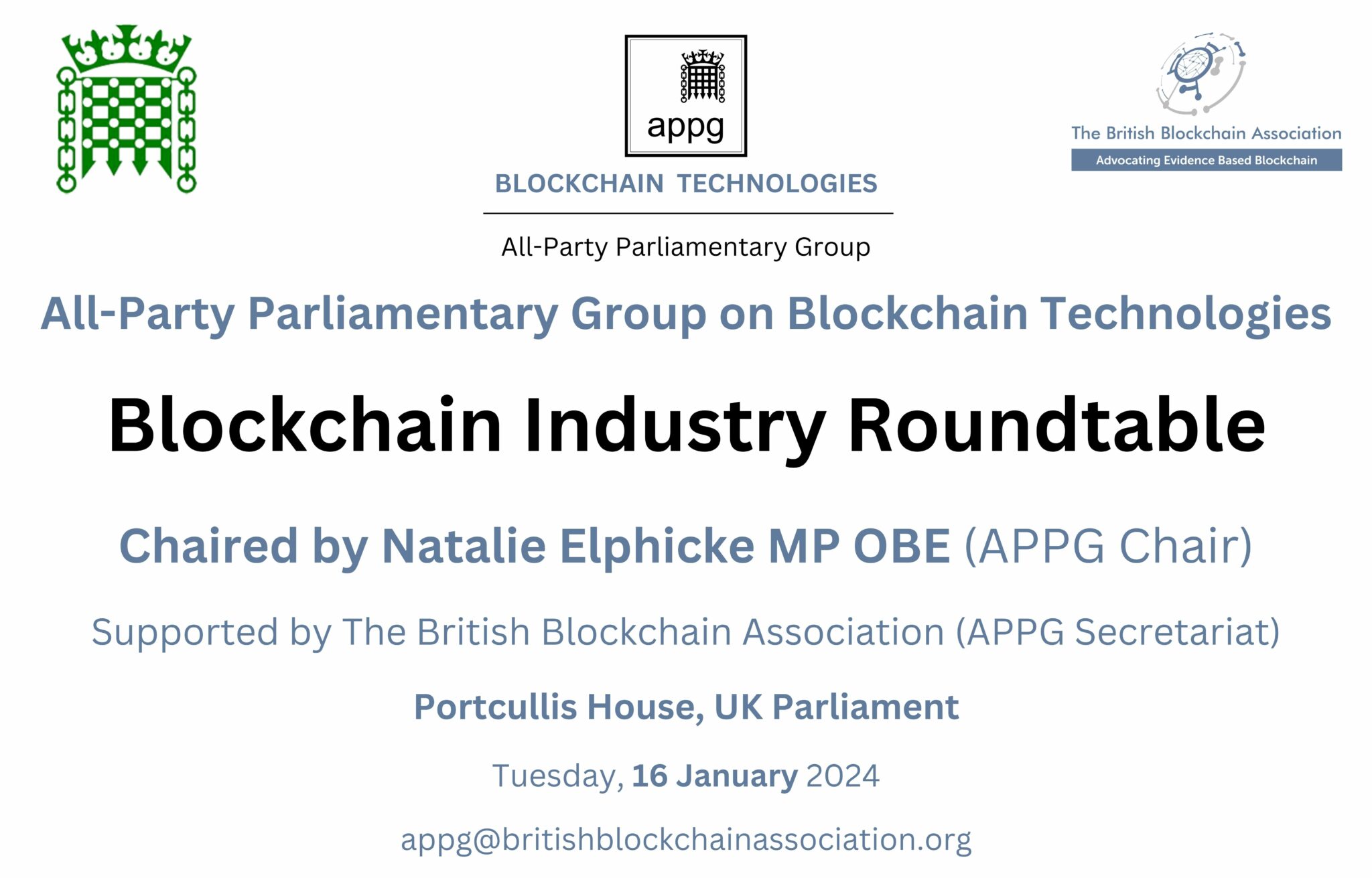 APPG - Progress and Updates